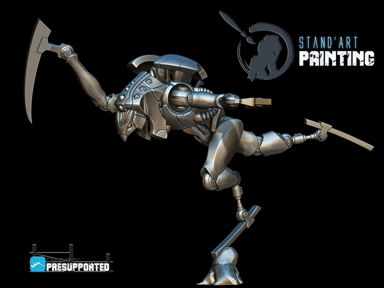 STL file Stalkers (x4) 🎲・Template to download and 3D print・Cults