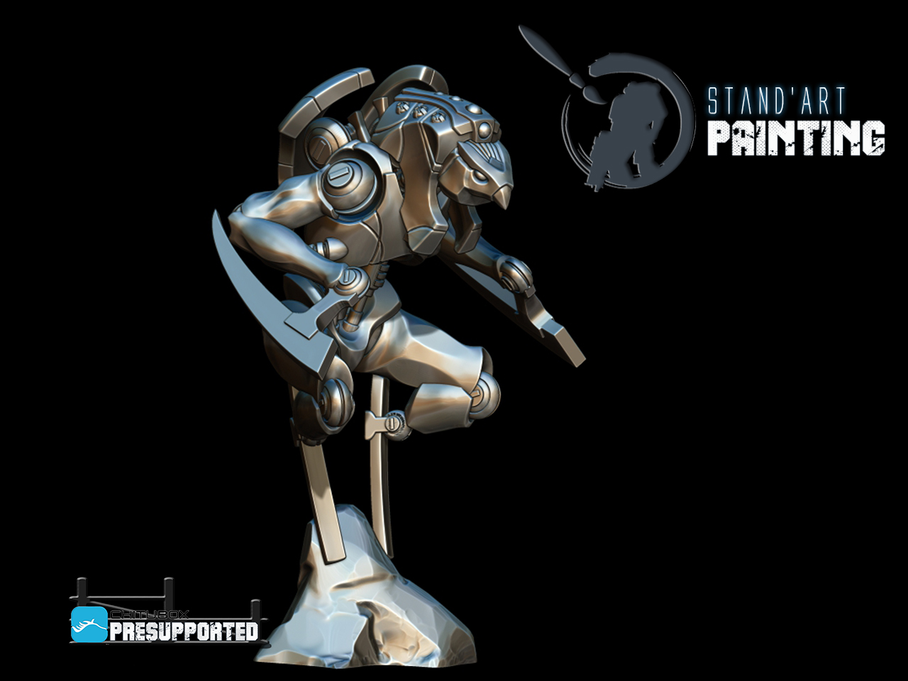 STL file Stalkers (x4) 🎲・Template to download and 3D print・Cults