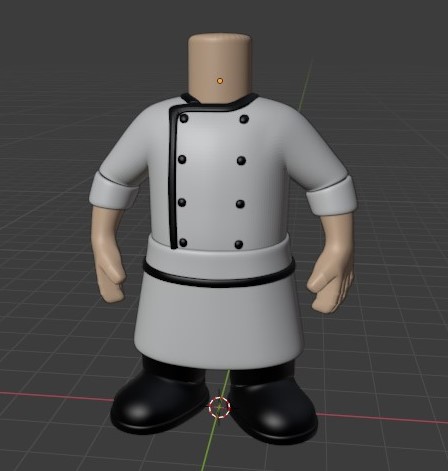 STL file SET OF CHEF BODIES FOR CUSTOM POP・3D printing design to ...