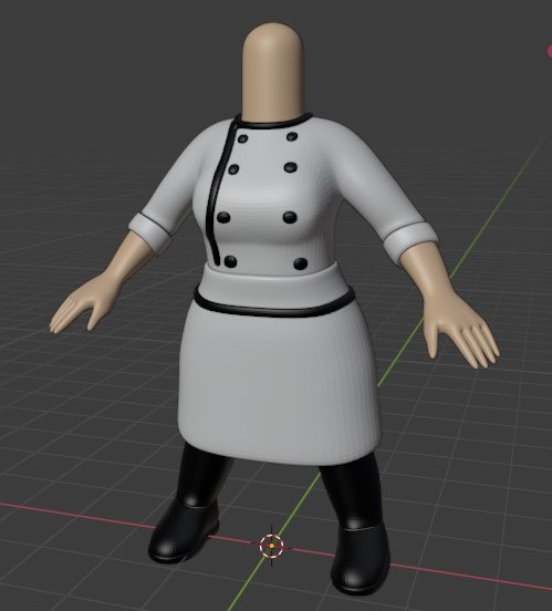 STL file SET OF CHEF BODIES FOR CUSTOM POP・3D printing design to ...