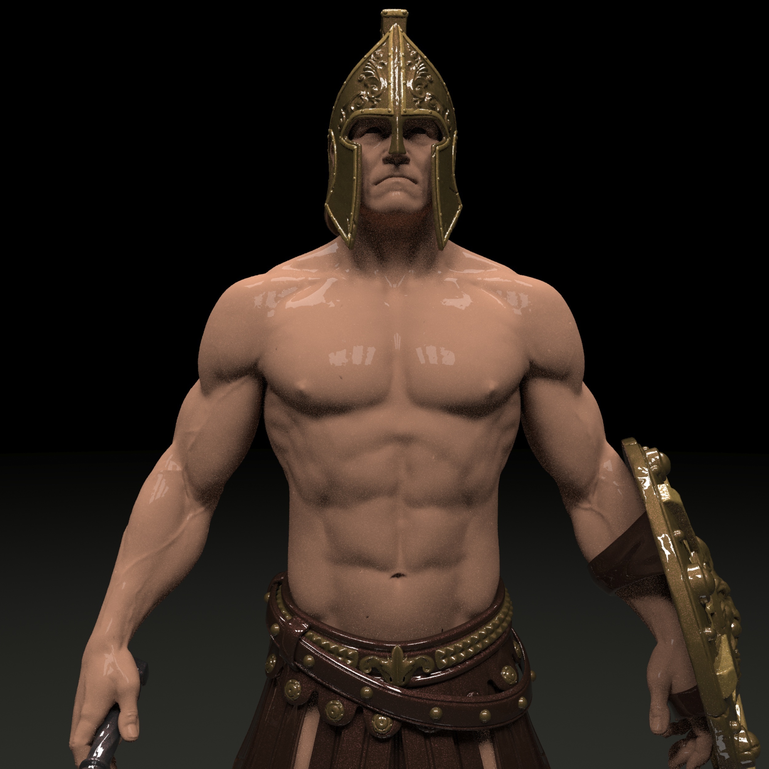 Free 3D file Gladiator 3d model obj ,3ds file・3D print model to ...