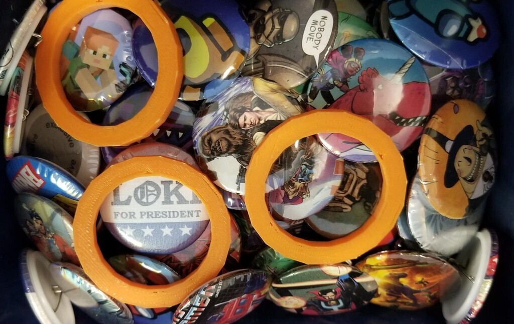 Free STL file 2 Inch Button Press Coin・3D printing design to download・Cults