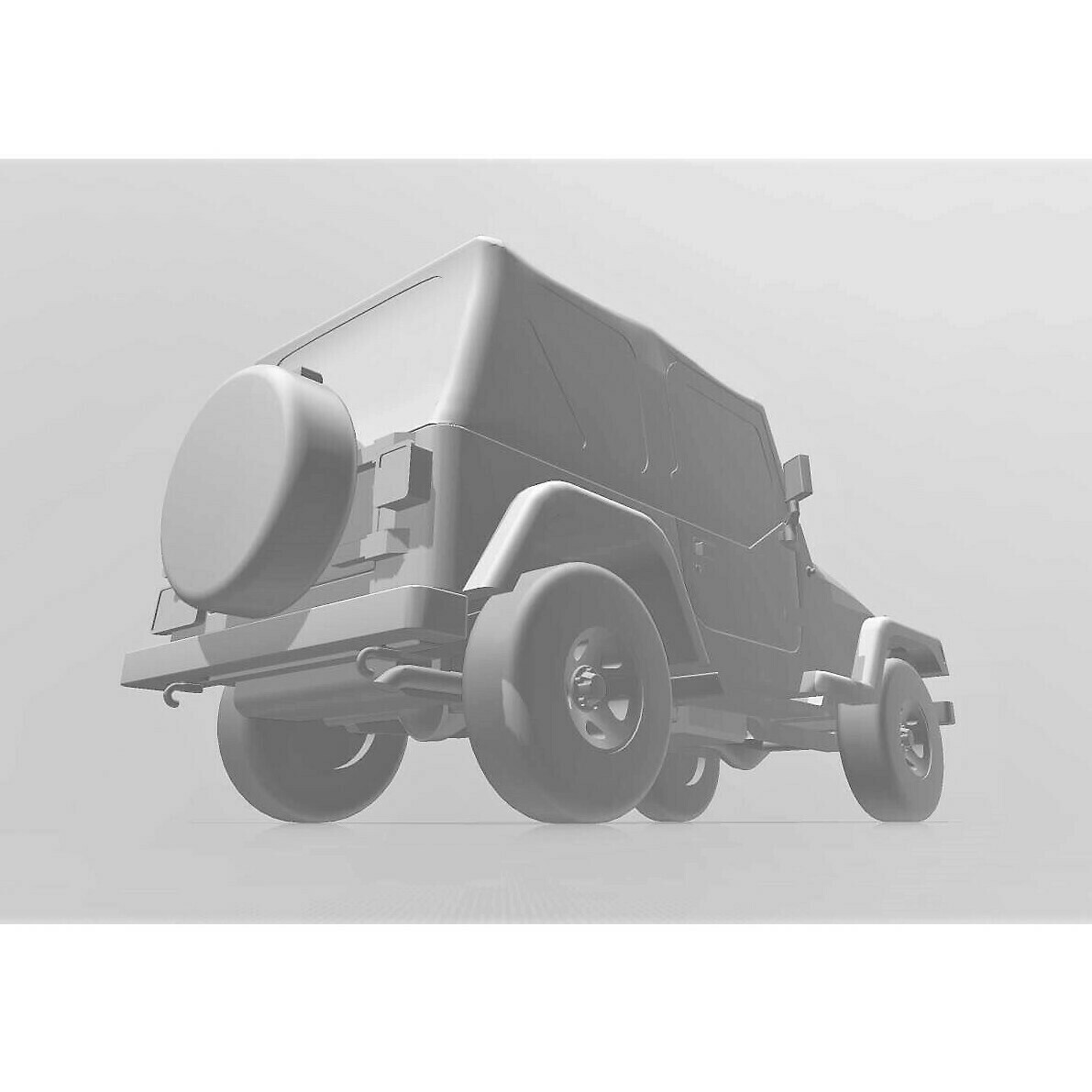 STL file Jeep Wrangler TJ 3-D 3D Printable 🪢・Model to download and 3D ...