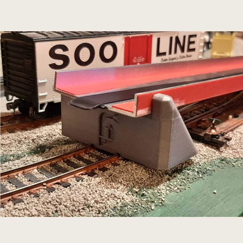 STL file Proses / Bachmann Powered HO Scale Rerailer End Gates ...