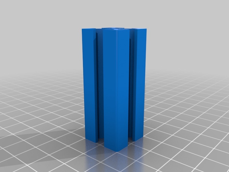 Free 3D file 50mm Length 20mm T-slot 👽・3D print model to download・Cults