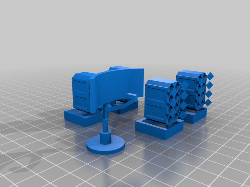 Free STL file Greebles 2 & 3 🎨・3D printing template to download・Cults