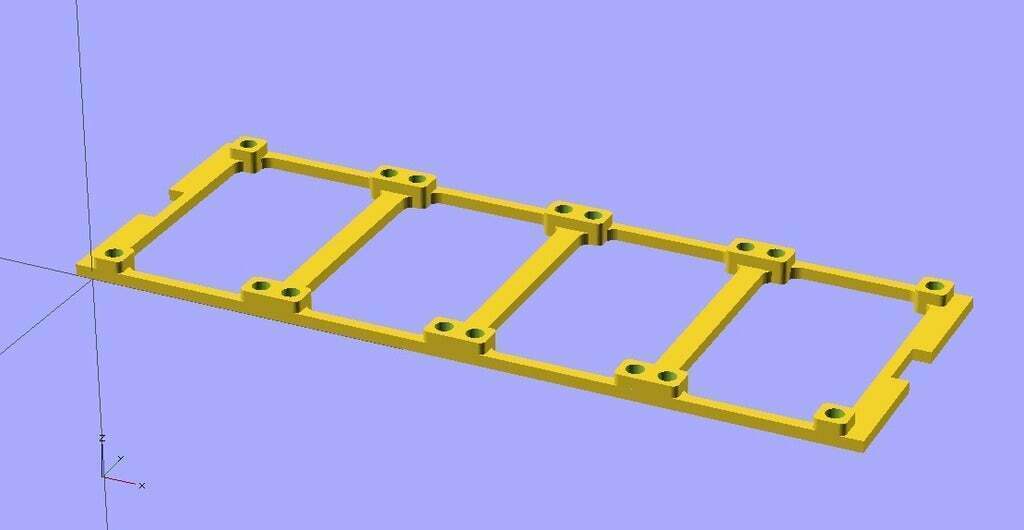 Free STL file Parametric MAX7219 + led matrix support・3D printer model ...