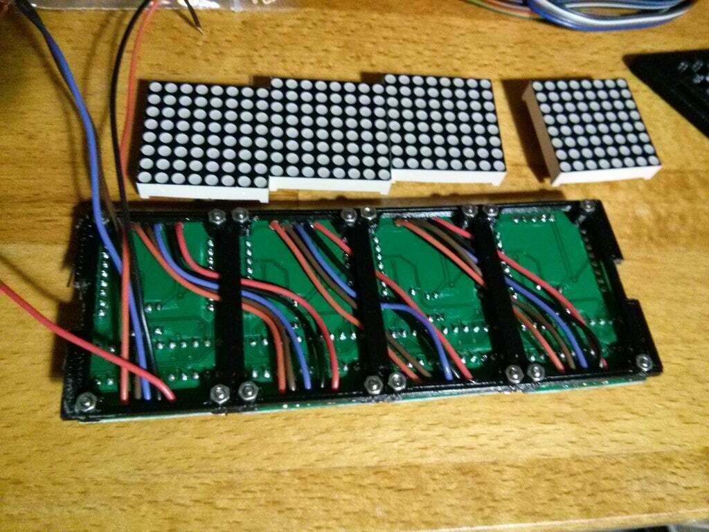 Free STL file Parametric MAX7219 + led matrix support・3D printer model ...