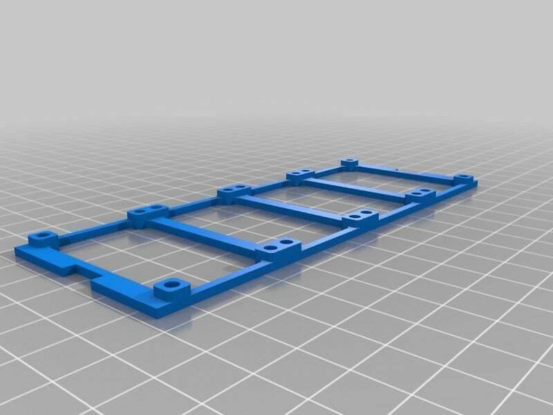 Free STL file Parametric MAX7219 + led matrix support・3D printer model ...