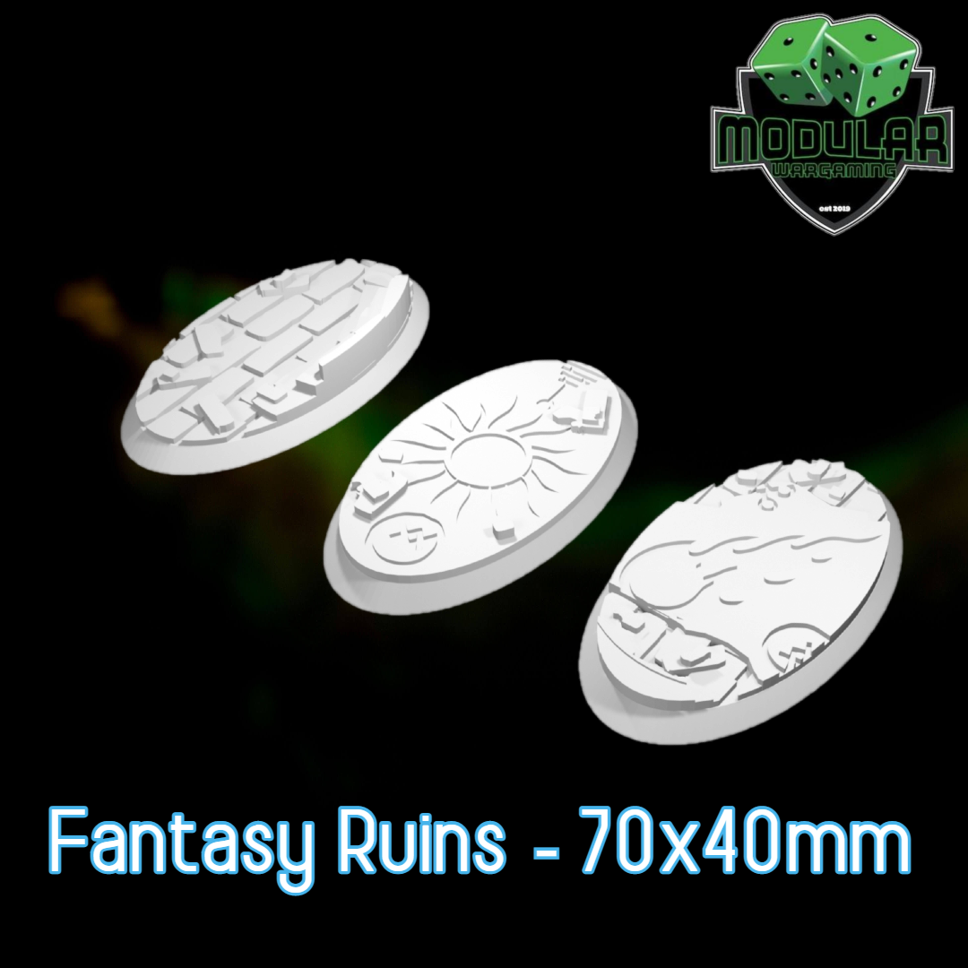 3D file Fantasy Ruins - 70x40mm Set・3D printing idea to download・Cults