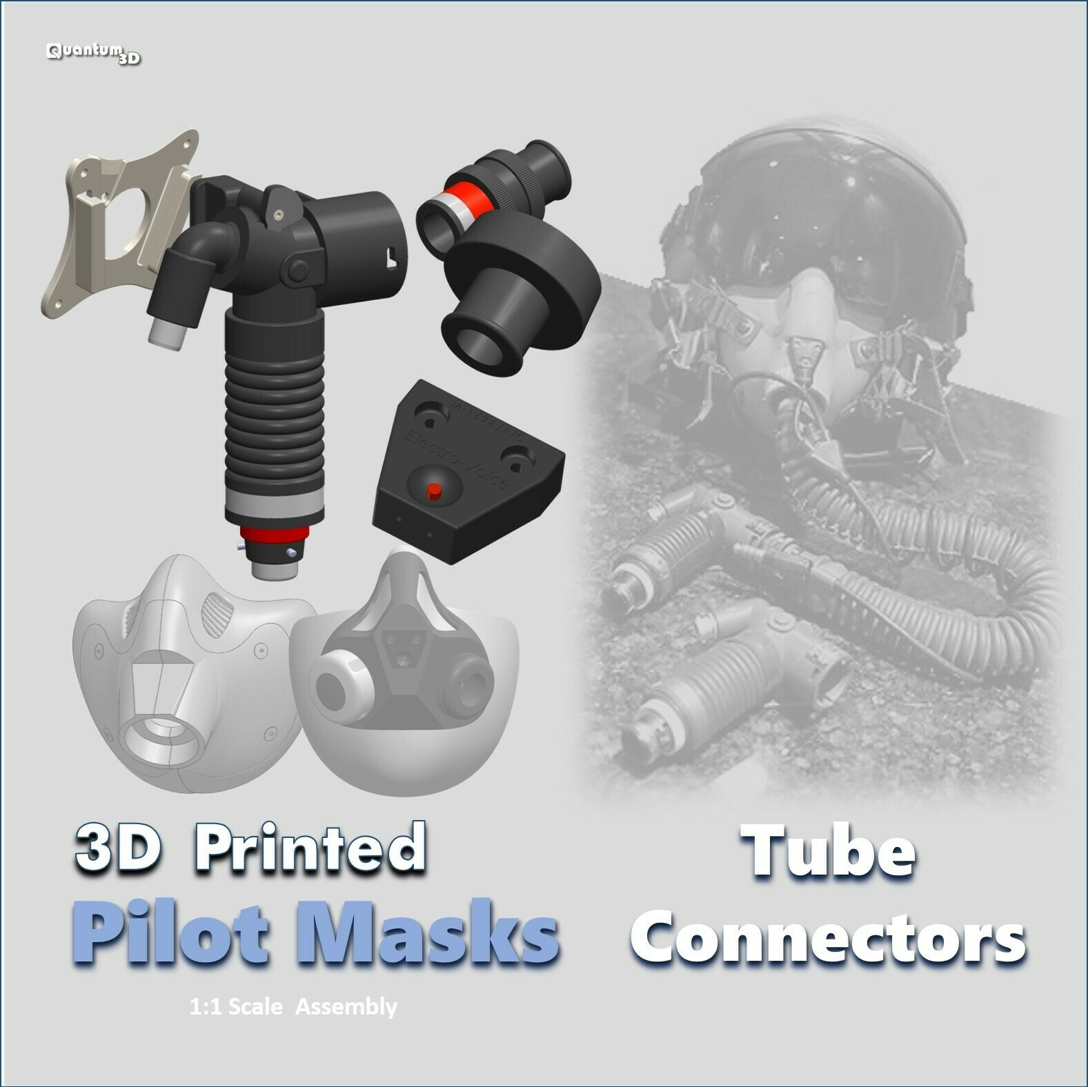 Free 3D file Pilot Mask Assembly / Tube Connectors 🧑‍ ️・3D printing ...
