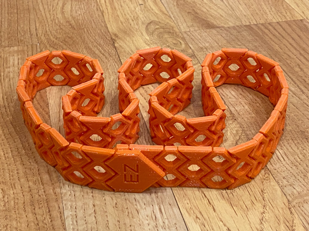 Free 3D file Articulated belt 🎭・3D printing model to download・Cults
