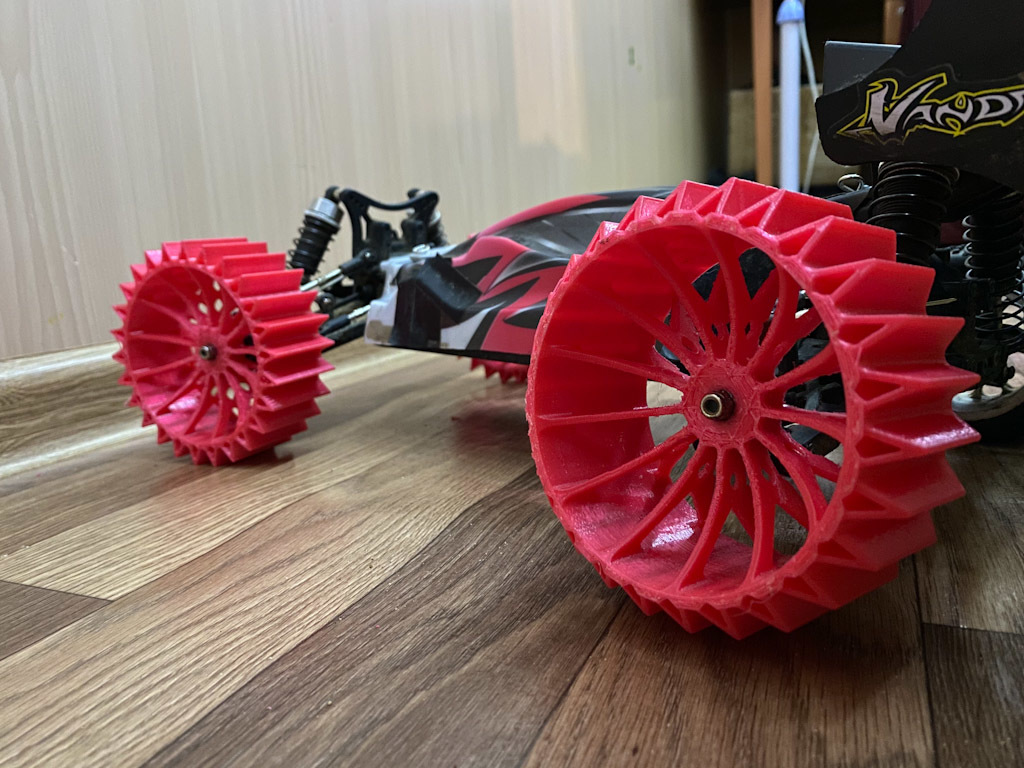 Free 3D file RC 4x4 snow wheels for vrx spirit, ftx vantage, quanum ...