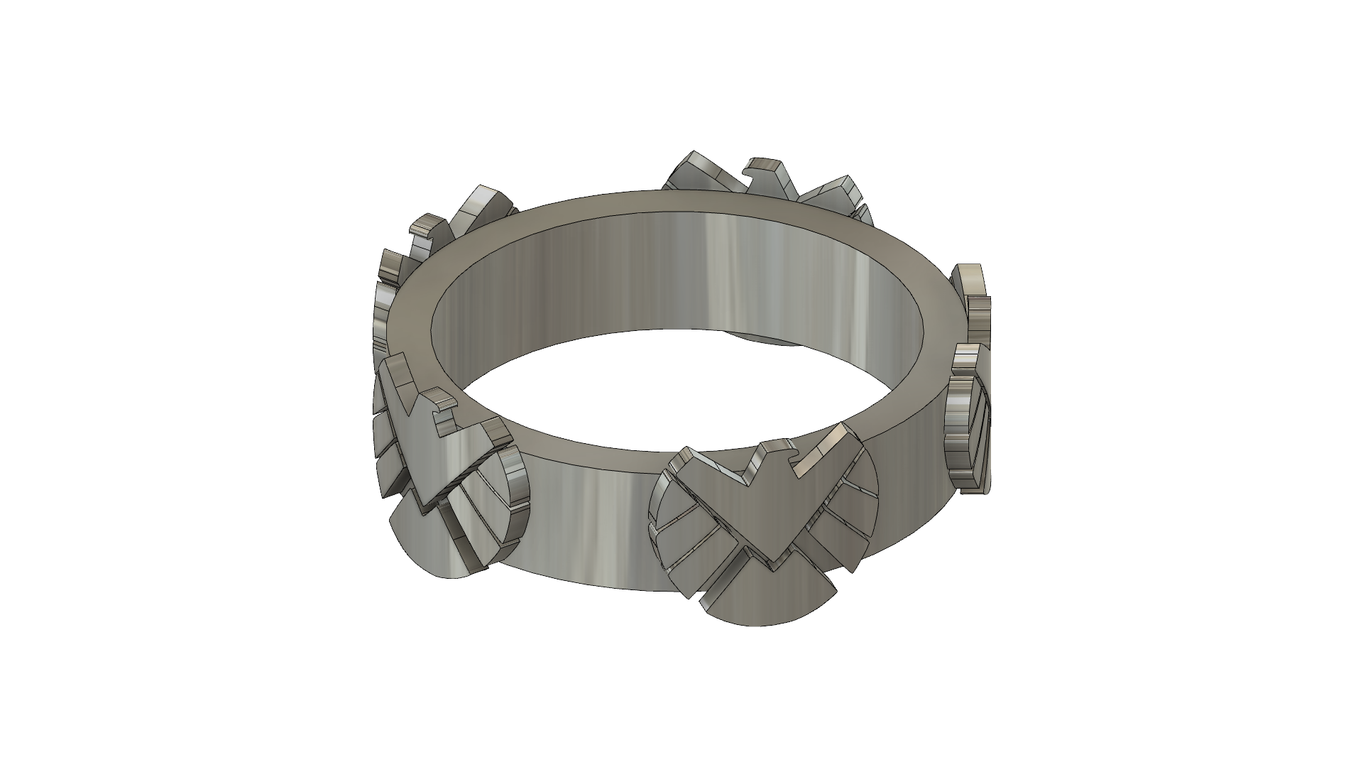 STL file ring SHIELD・3D printable model to download・Cults
