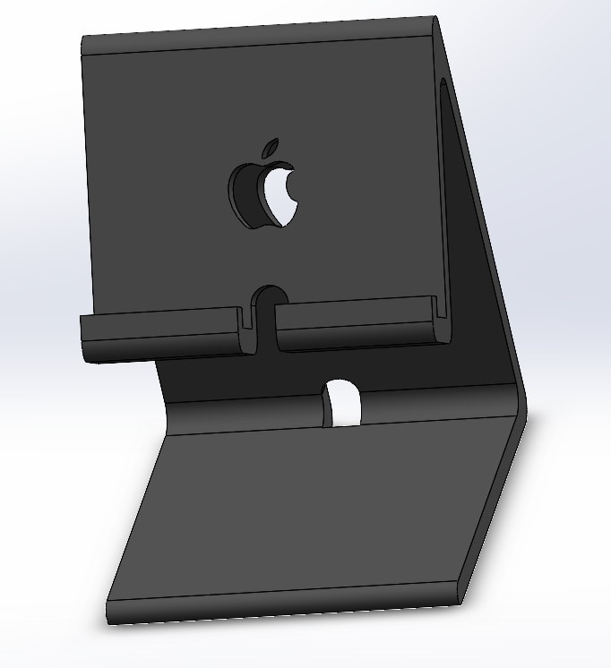 STL file Iphone Stand・3D printing idea to download・Cults
