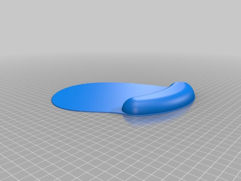 Free 3D file Mouse Mat with Wrist Rest 🐁・3D printable model to download ...