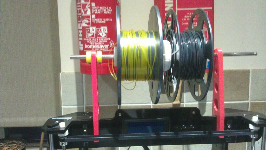 Free 3D file Overhead Filament Reel Supports for Anet A8 🪢・3D printable ...