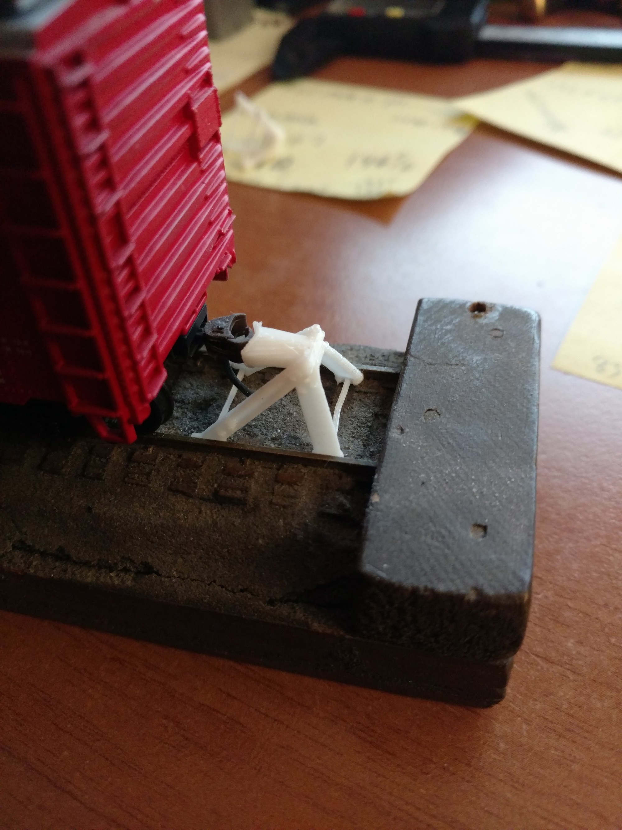 3D file Durable Brand Railroad Bumping Post - Multiple Scales・3D ...