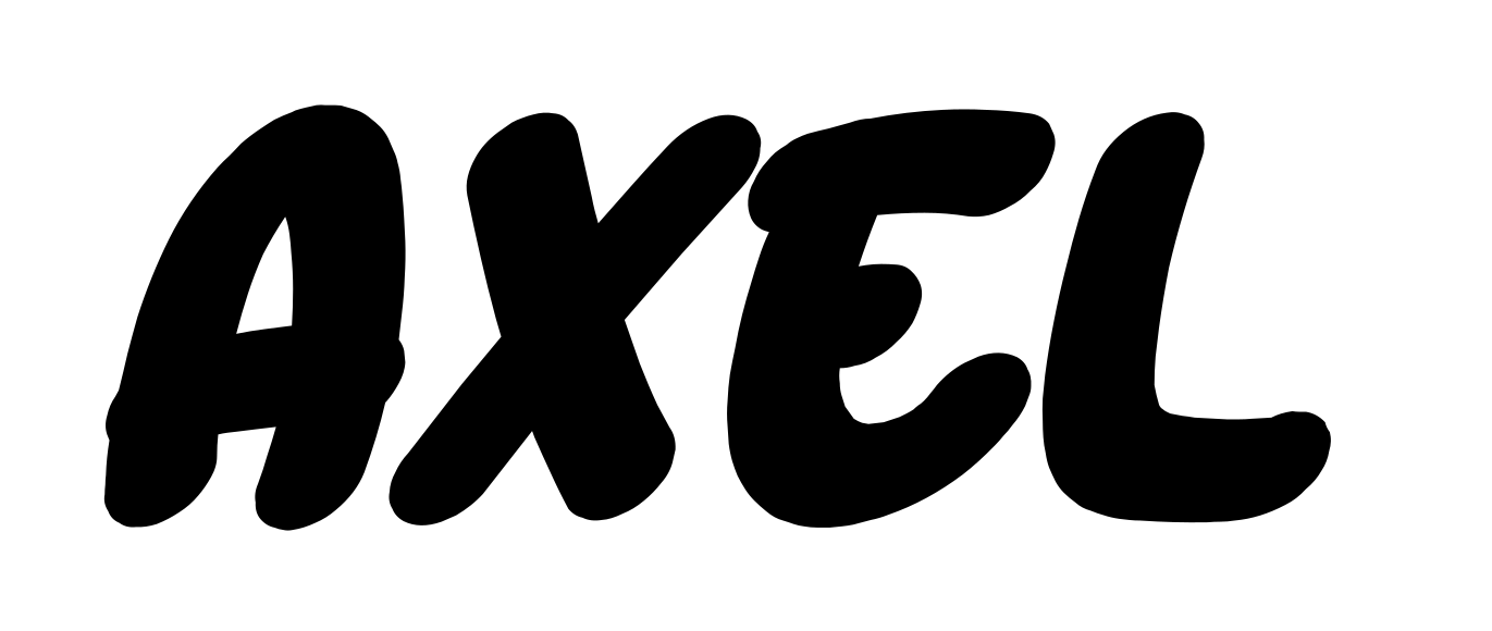 STL file Lampe led prenom axel・3D printer model to download・Cults