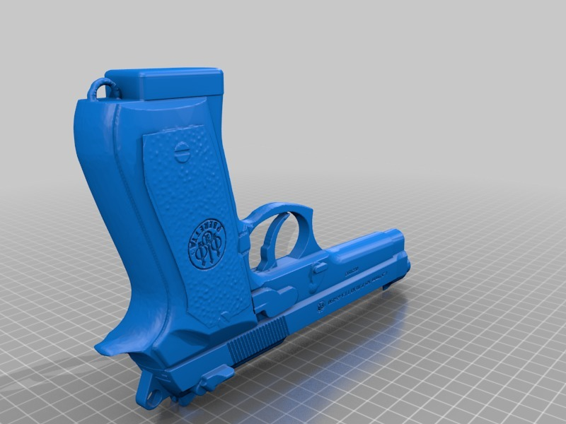Free 3D file Stargate Atlantis Sheppard gun (beretta 92FS) 🔫・3D print ...