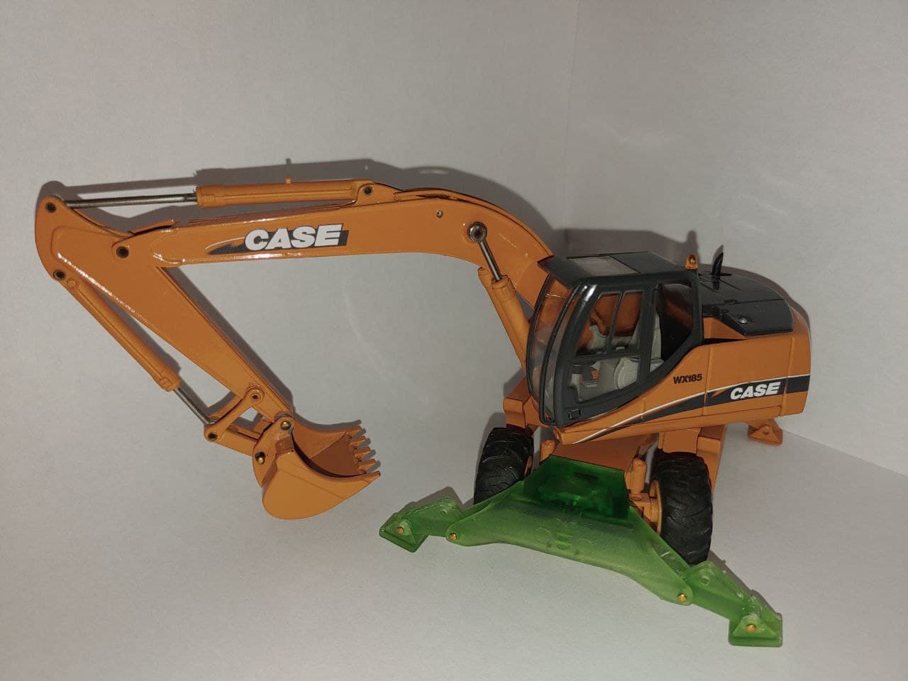 STL file Chassis four stabilizers Excavator Case wx185 🐱・3D print ...