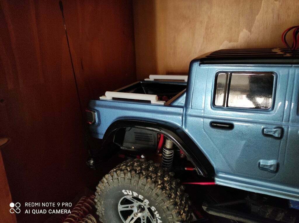 Free STL file RC Crawler back or top rail bars jeep gladiator・3D ...