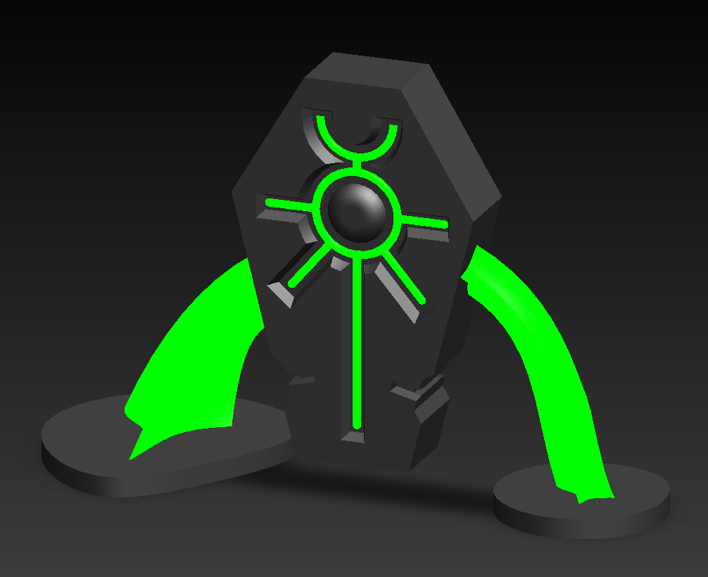 STL file mini necron decors・3D printing design to download・Cults