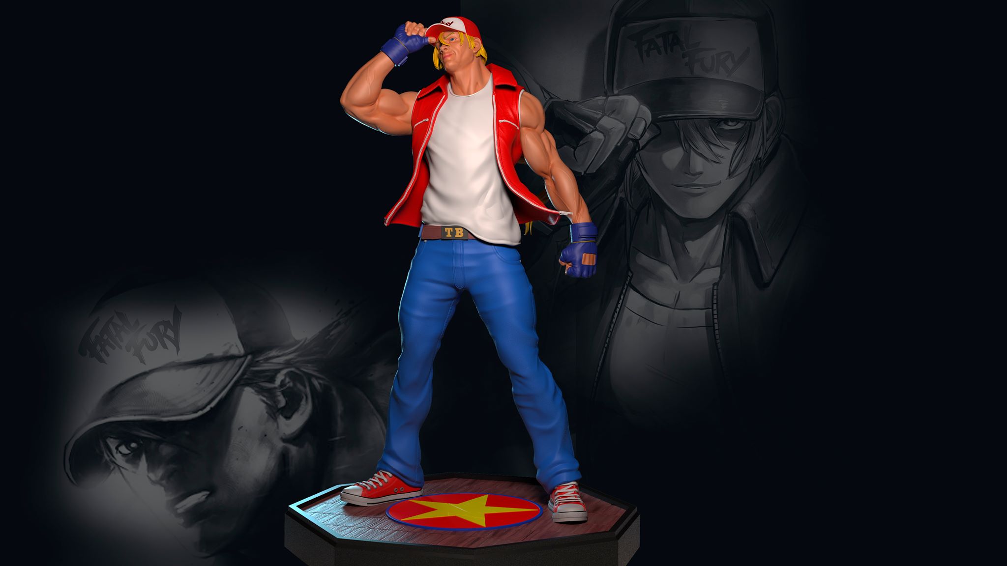 STL file TERRY BOGARD・3D printing idea to download・Cults