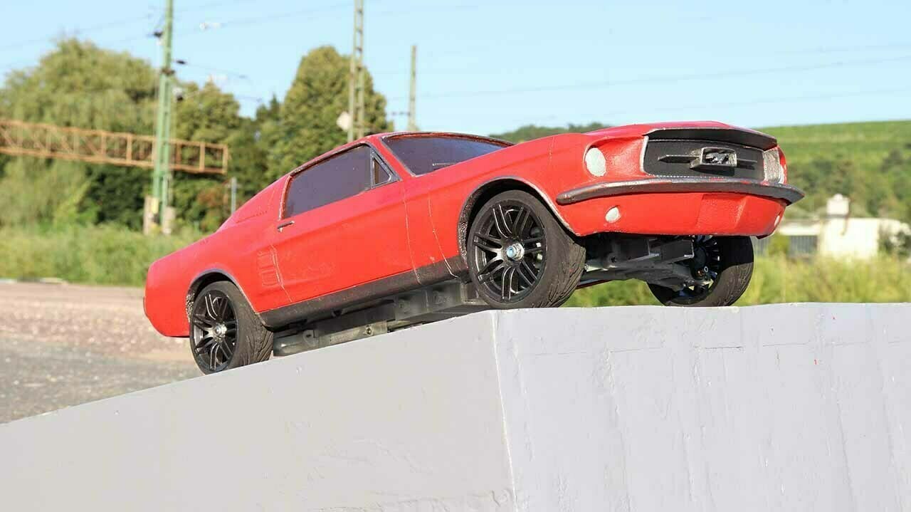 STL file RC car Ford MUSTANG 1967 Fastback 🚗・3D printer model to ...