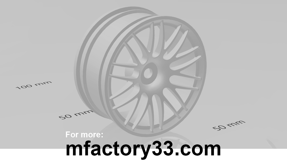 STL file RC Sport RIM Wheel 01 Tamiya compatible・3D print design to ...