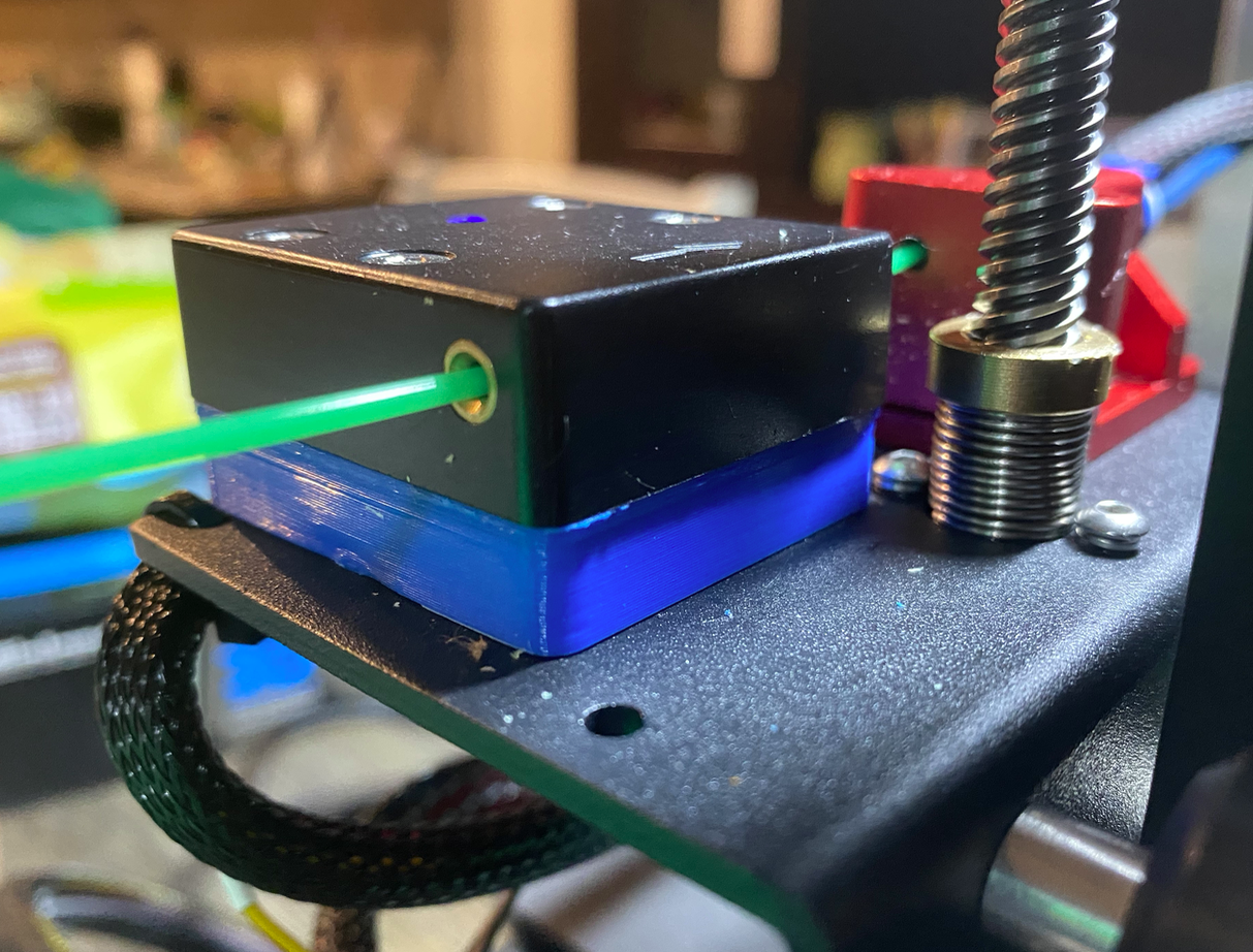 Free STL file Filament detector spacer for double Extruder in Ender 3 ...