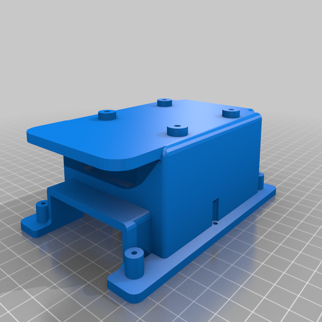 Free 3d File Raspberry Pi Dfrobot 5 Dsi Touchscreen Display・3d Printer