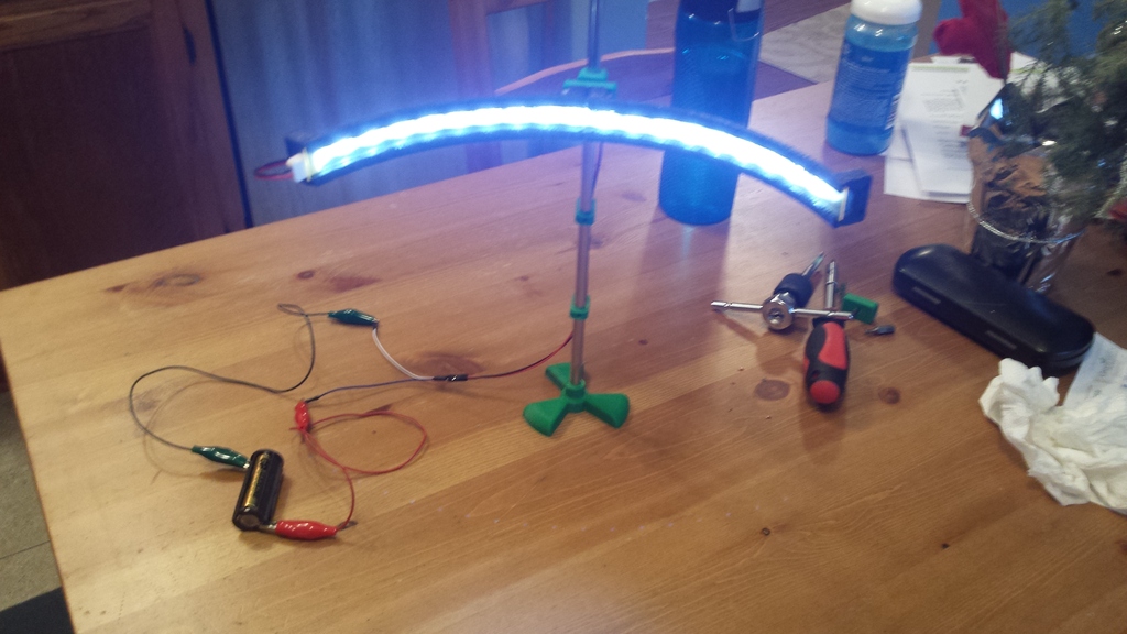 Free 3D file LED array stand・3D printing design to download・Cults