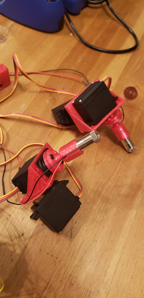 Free 3D file Line Laser Servo Mount・3D printing idea to download・Cults