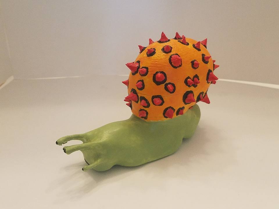 Free 3D file Spiked Snail・3D printer model to download・Cults