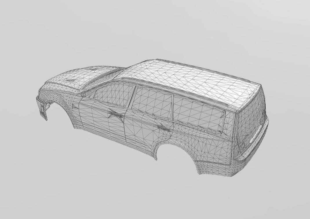OBJ file Nissan GT-R R34 Wagon 1:24 & 1:25 Scale 🎨・3D printing template ...