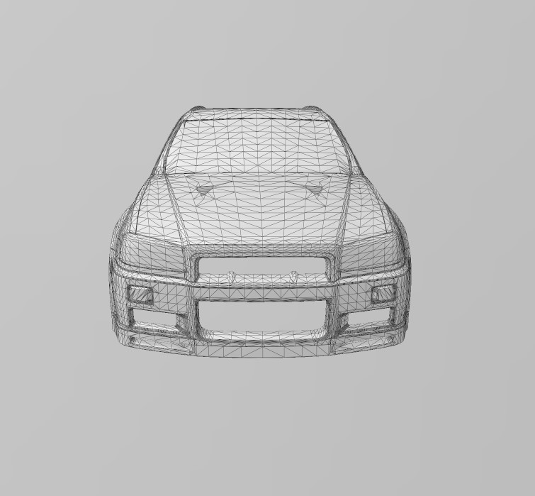 OBJ file Nissan GT-R R34 Wagon 1:24 & 1:25 Scale 🎨・3D printing template ...
