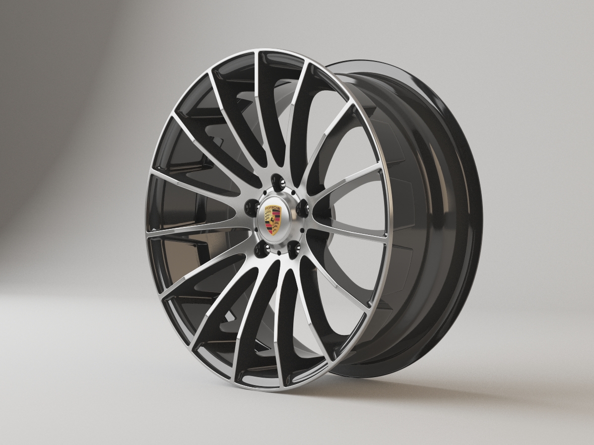 STL file PORSCHE WHEEL・3D printer design to download・Cults