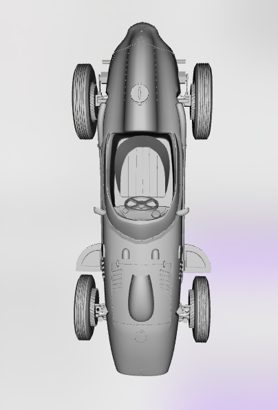 OBJ file Ferrari Dino | Ferrari 256 F1・3D printing template to download ...