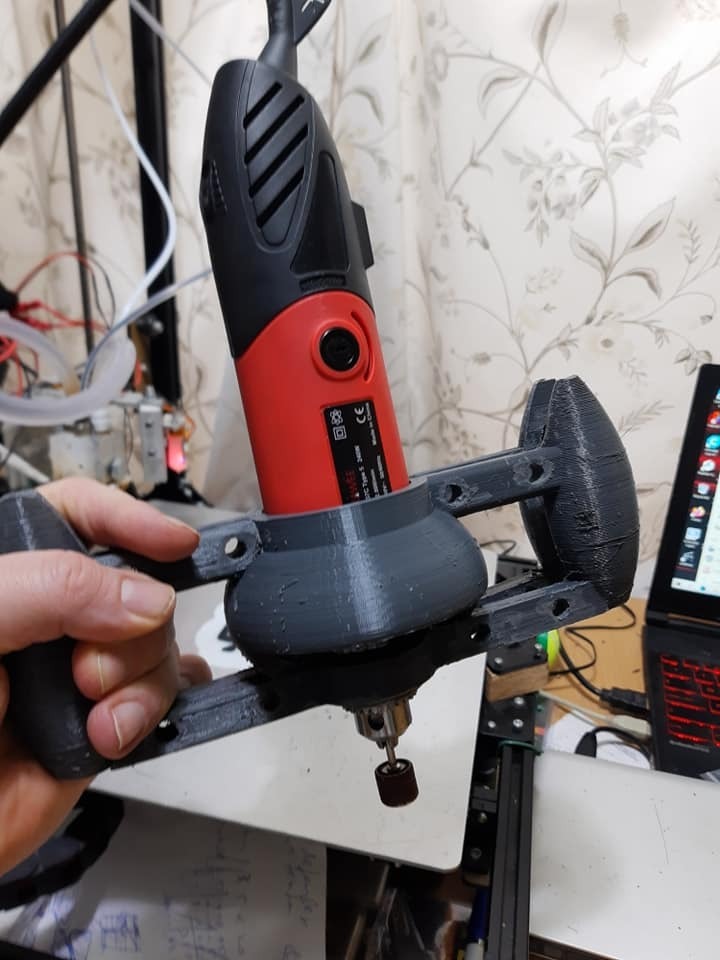 Archivo STL Mango de router o cómo hacer de tu pequeña Dremel una ...