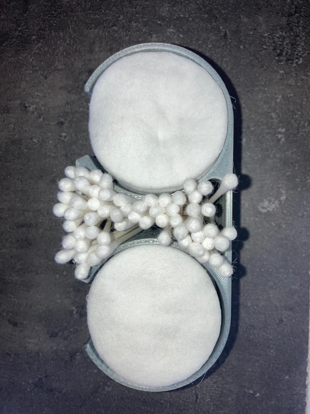 Archivo STL Portabarras de algodón y sello Make Up ⬆️・Modelo para ...