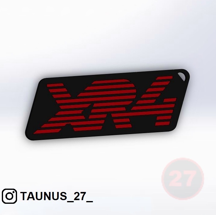 Free STL file XR4 Keychain (XR4 Keychain)・3D printable model to ...