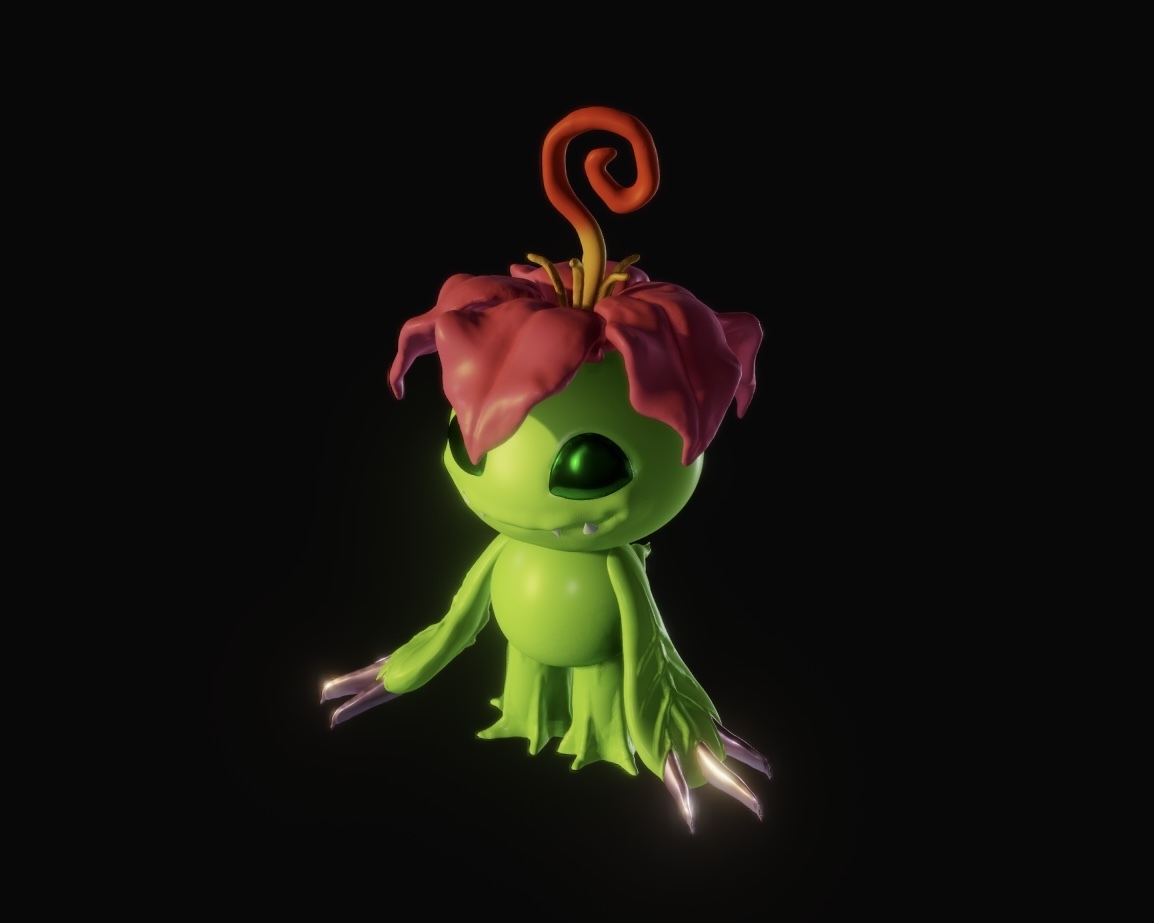 STL file Digimon Adventure Palmon・Model to download and 3D print・Cults