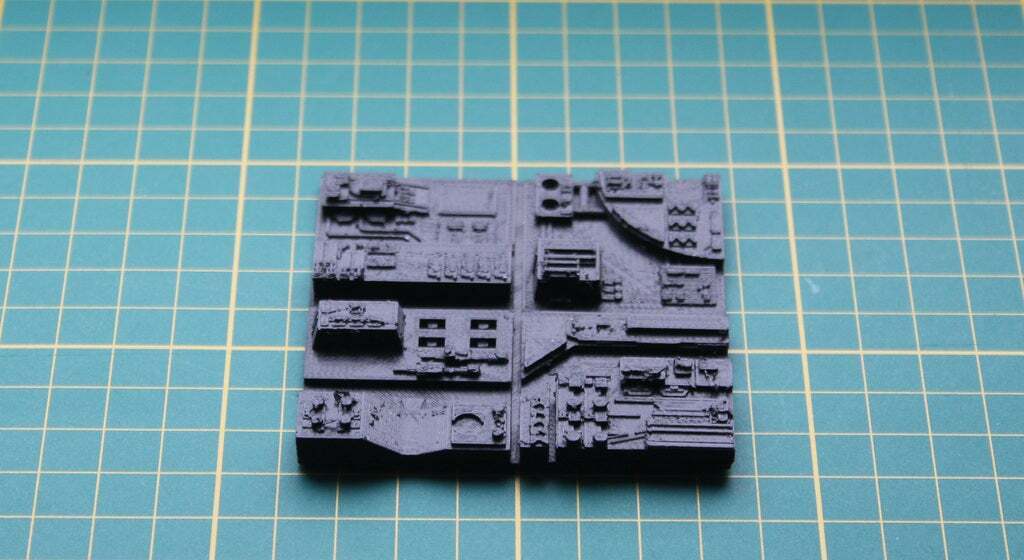 Free STL file Star Wars Death Star Surface Tile I1 ⭐・3D printing ...