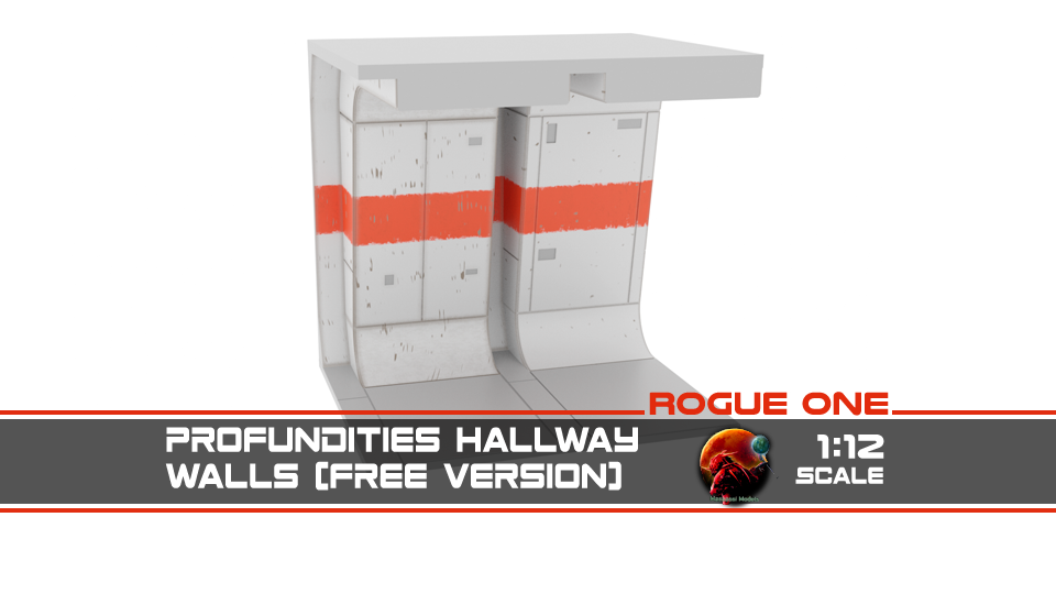 Free STL file Rogue One - Profundities Hallway - Walls 1-12 scale 🚪・3D ...