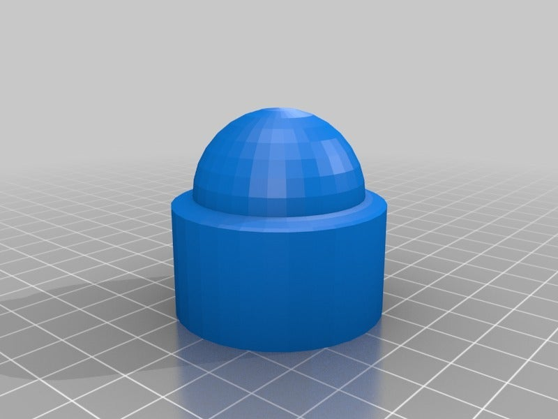 Free STL file Nut Bolt Cover Protection Cap M12・3D printing design to ...