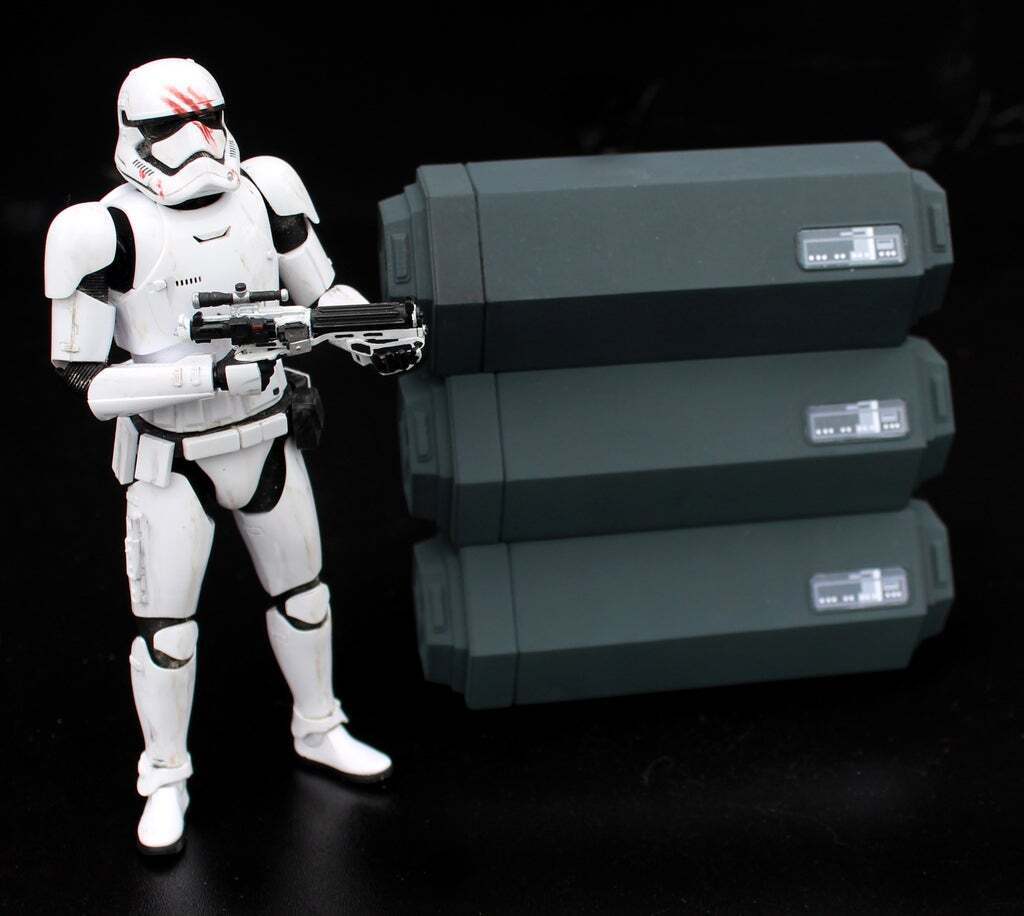 Free STL file Star Wars First order container ⭐・3D printable model to ...