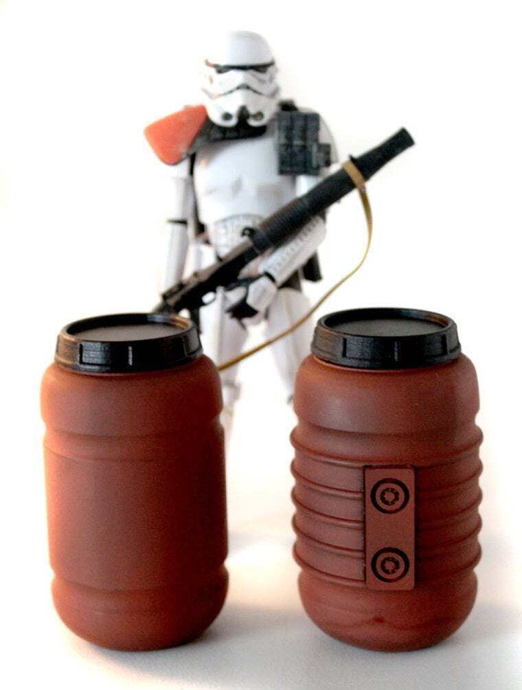 Free STL file Star Wars Tantooine Barrel ⭐・3D printing template to ...