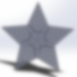 Download free STL file WS2811 HD Pixel Star 24 Inch • 3D printer design ...