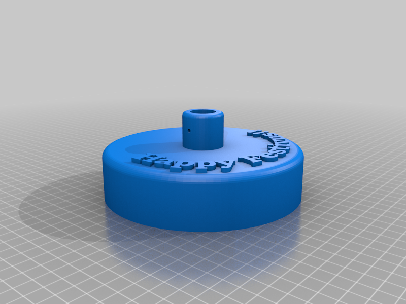 Free 3D file Plain Festivus mini pole stand・3D printing template to ...